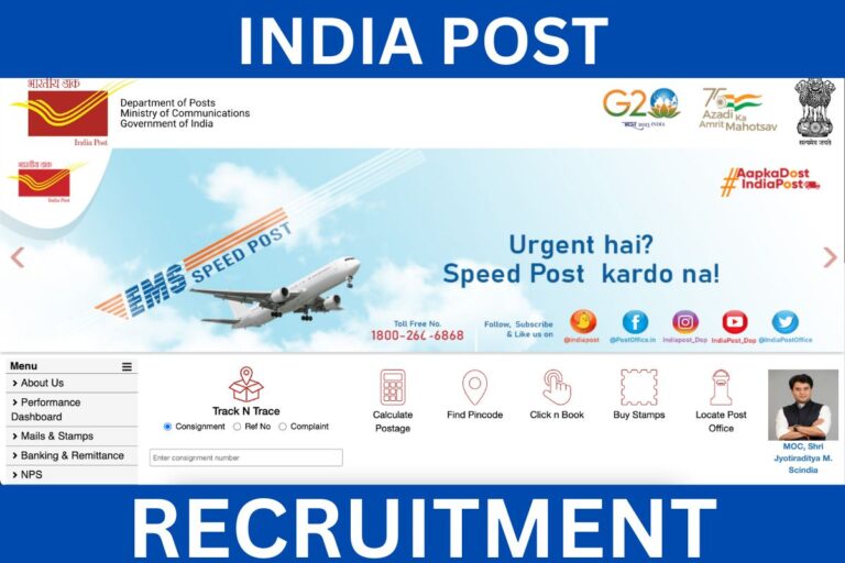 India Post Office Recruitment 2025: GDS, MTS, Mail Guard, Postman Notification Pdf