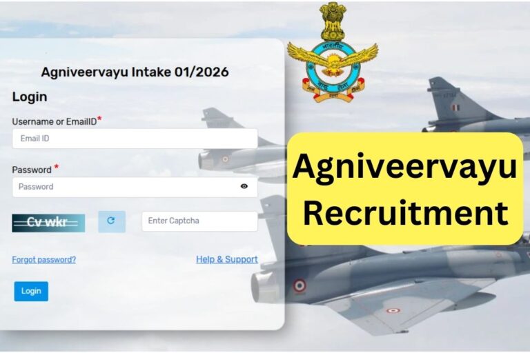 IAF Agniveervayu Recruitment 2025: Notification, Application Form ...